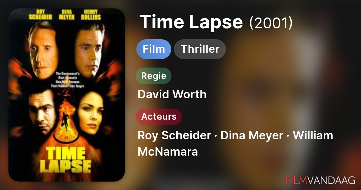 Time Lapse (film, 2001) - FilmVandaag.nl