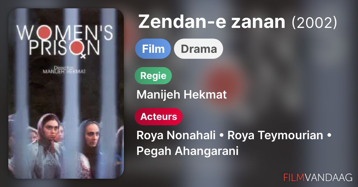 Zendan-e zanan (film, 2002) - FilmVandaag.nl