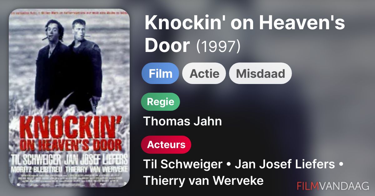 Knockin' on Heaven's Door (film, 1997) - FilmVandaag.nl