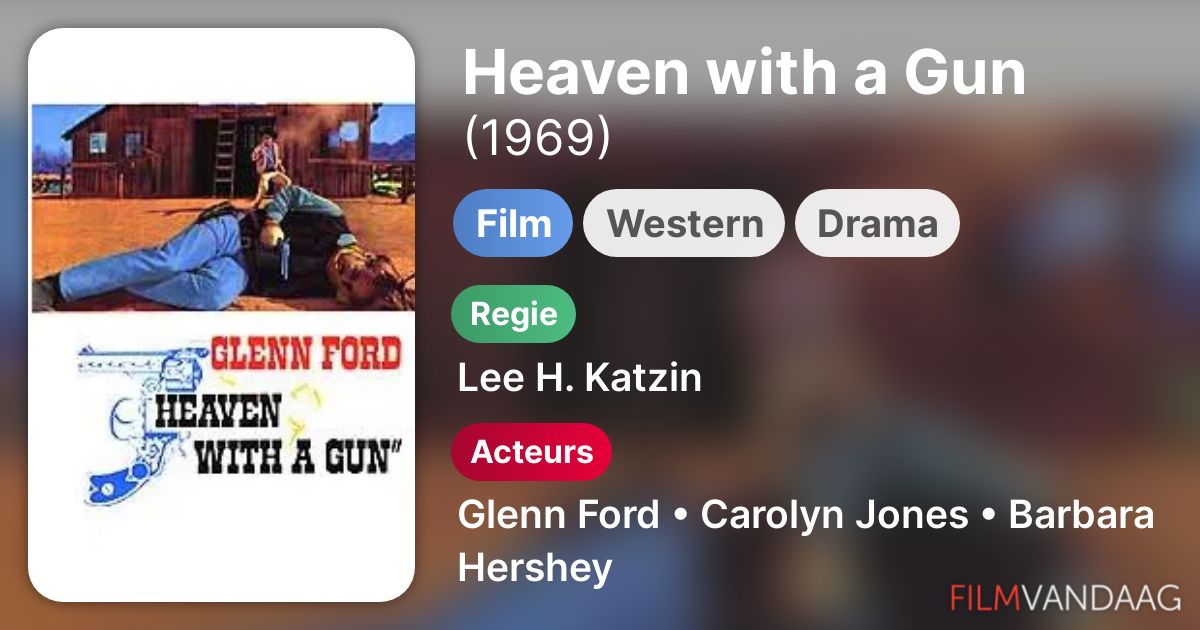 Heaven with a Gun (film, 1969) - FilmVandaag.nl