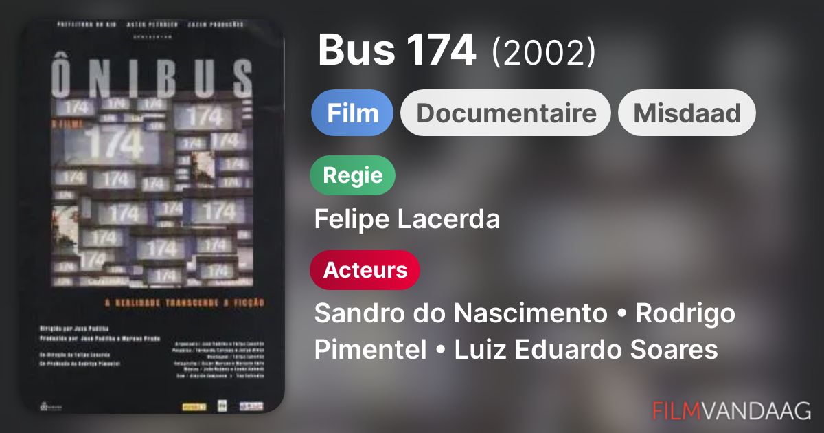 Bus 174 (film, 2002) - FilmVandaag.nl