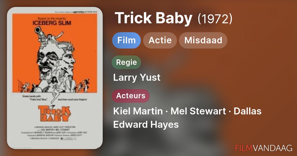 Trick Baby (film, 1972) - FilmVandaag.nl