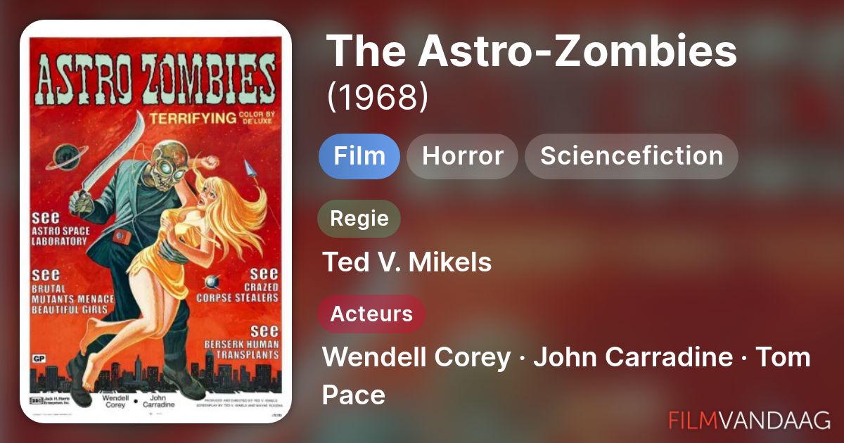 The Astro-Zombies (film, 1968) - FilmVandaag.nl