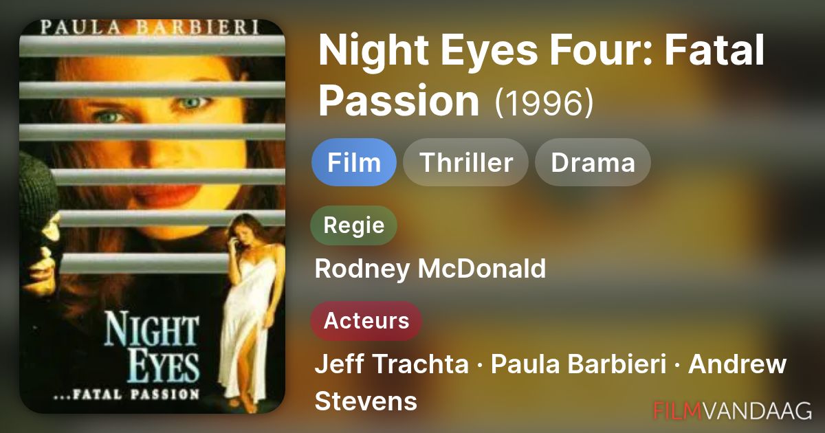 Night Eyes Four: Fatal Passion (film, 1996) - FilmVandaag.nl