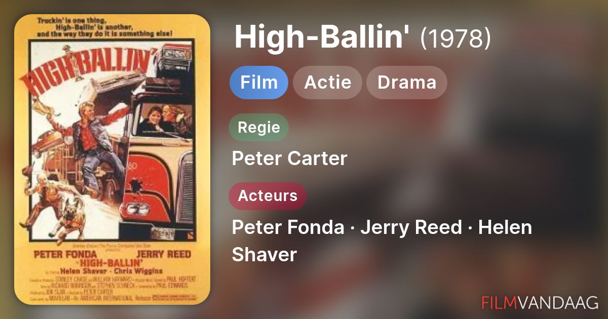 High-Ballin' (film, 1978) - FilmVandaag.nl