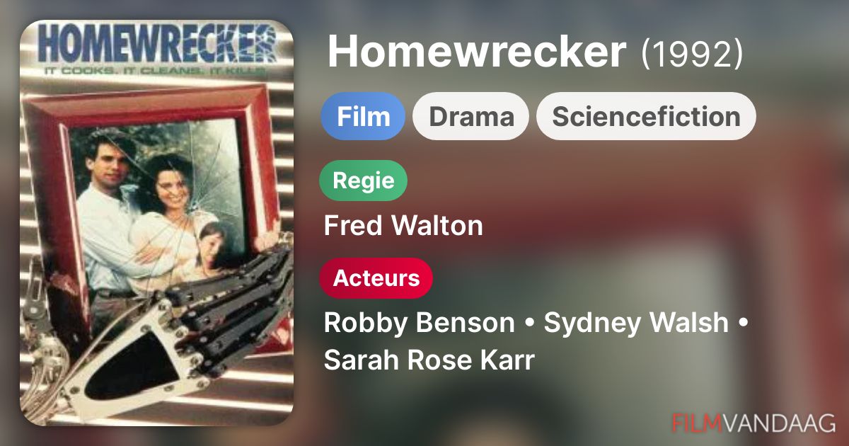 Homewrecker (film, 1992) - FilmVandaag.nl