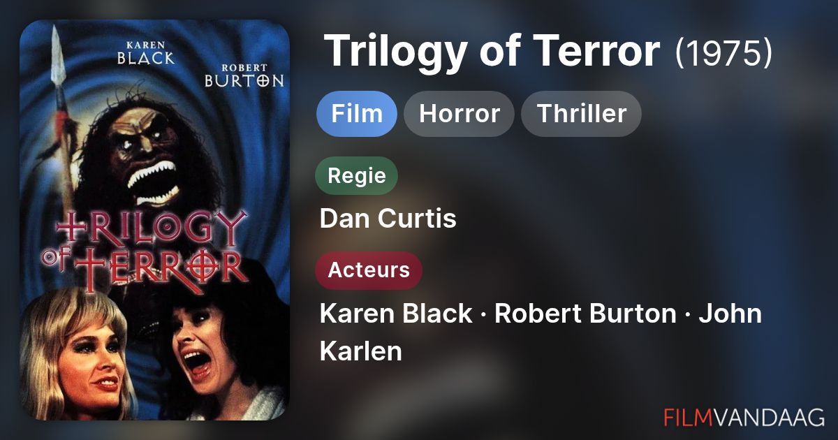 Trilogy of Terror (film, 1975) - FilmVandaag.nl