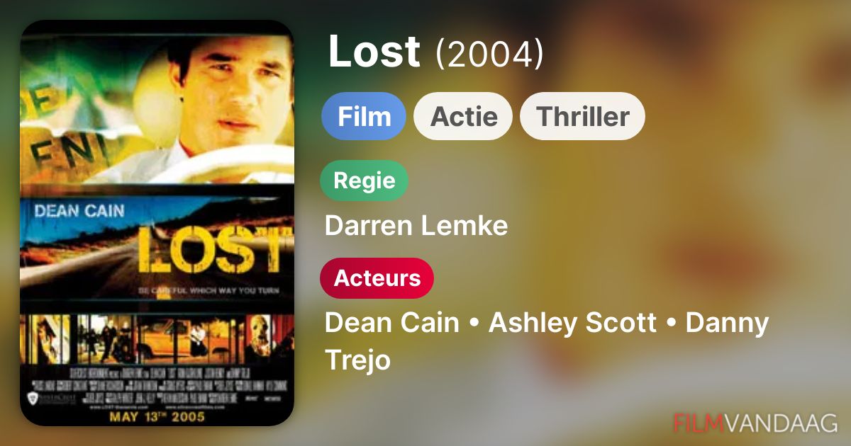 Lost (film, 2004) - FilmVandaag.nl