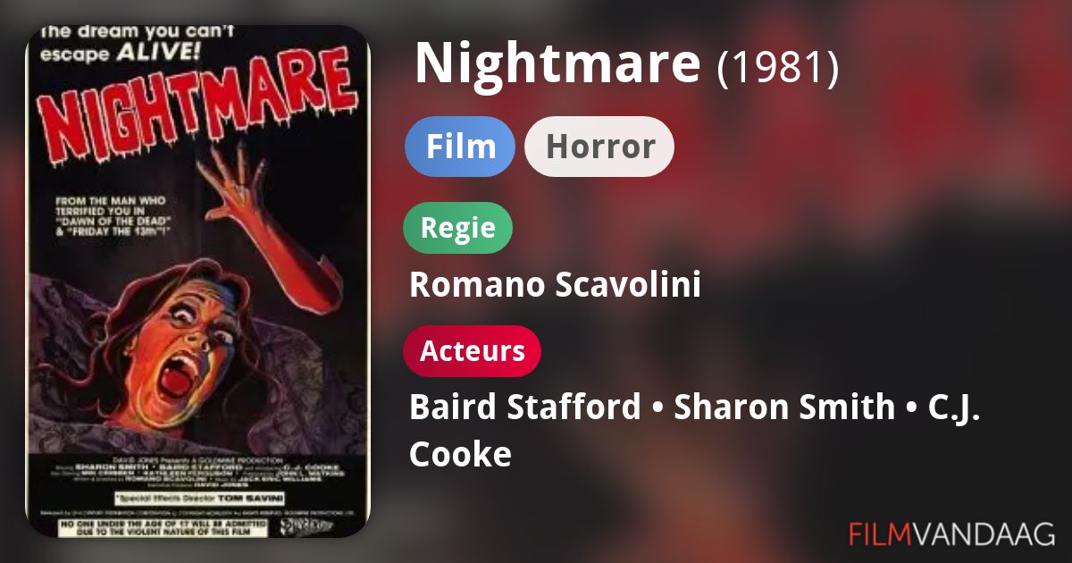 Nightmare (film, 1981) - FilmVandaag.nl