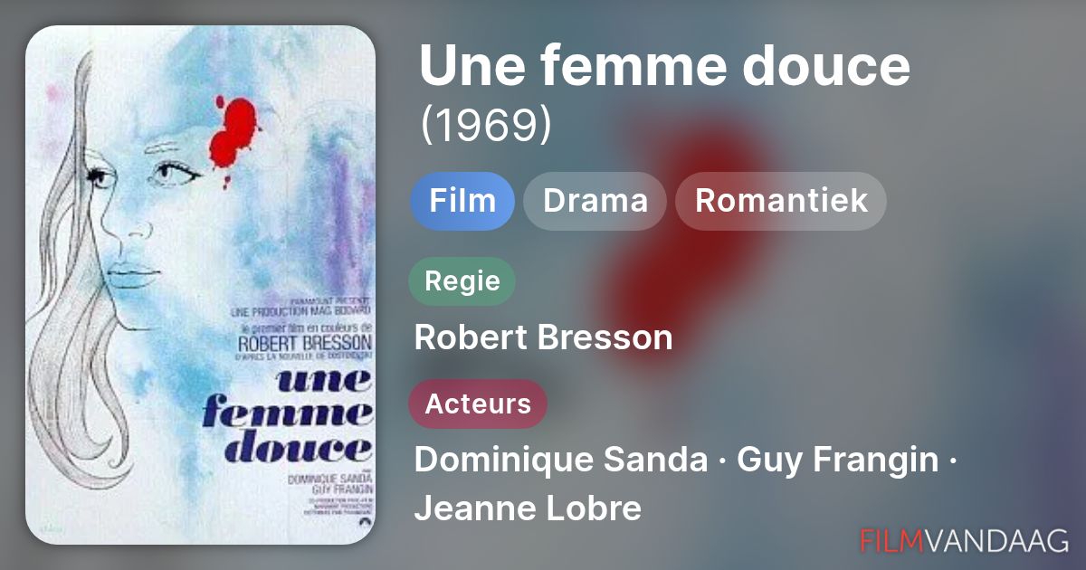 Une femme douce (film, 1969) - FilmVandaag.nl