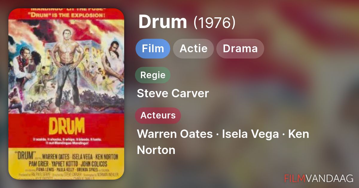 Drum (film, 1976) - FilmVandaag.nl
