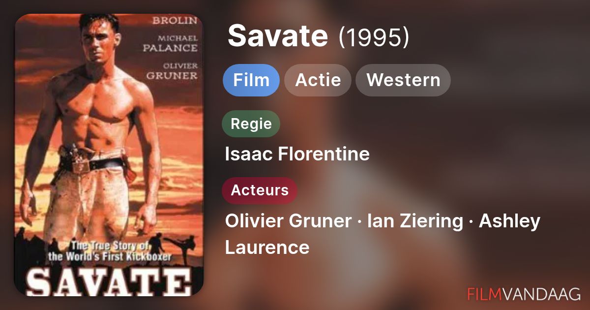 Savate (film, 1995) - FilmVandaag.nl
