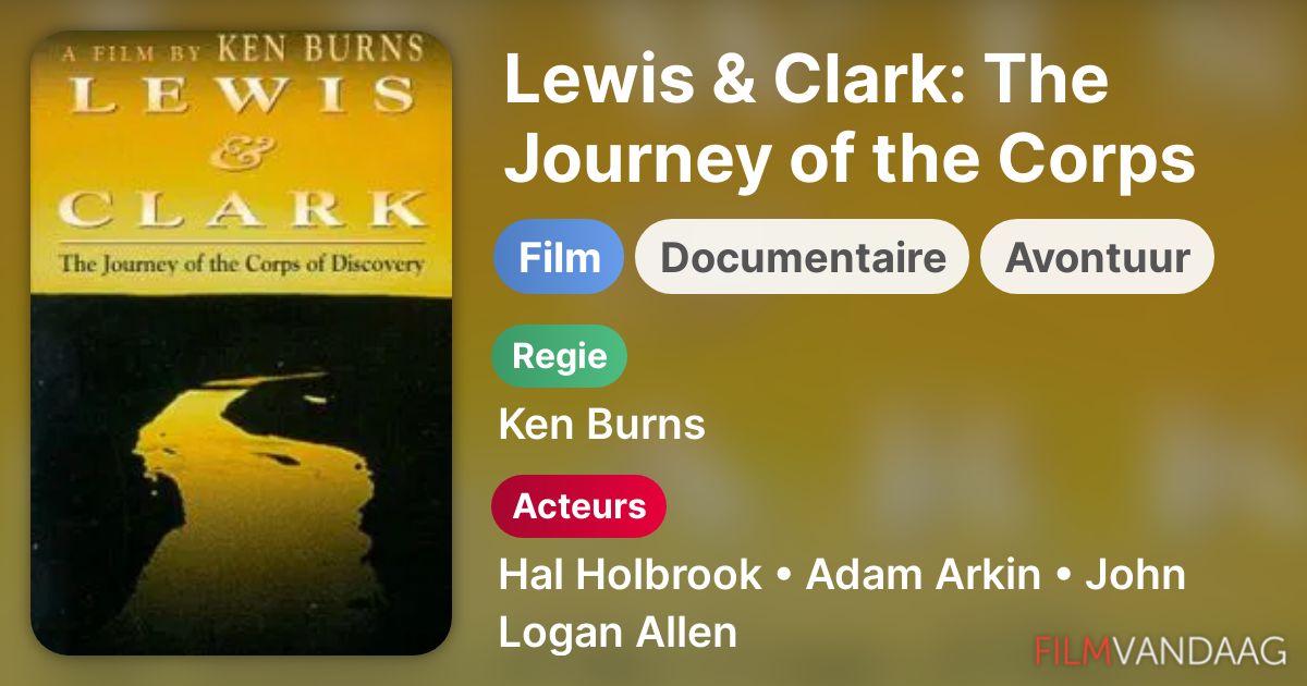 Lewis & Clark: The Journey of the Corps of Discovery (film, 1997 ...