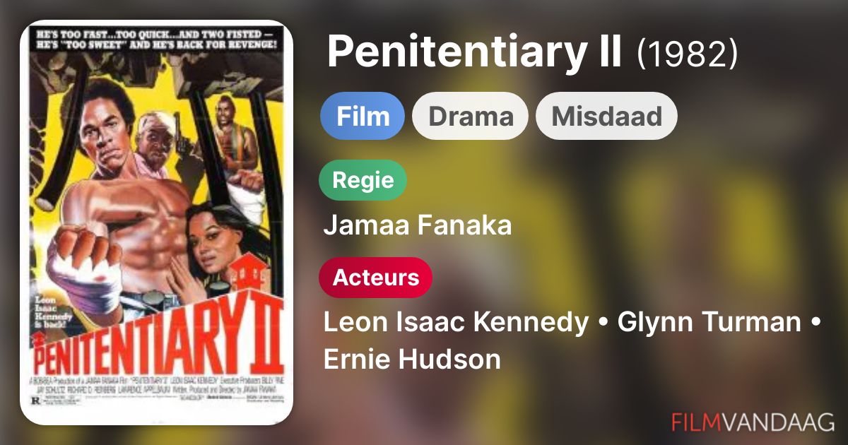 Penitentiary II (film, 1982) - FilmVandaag.nl