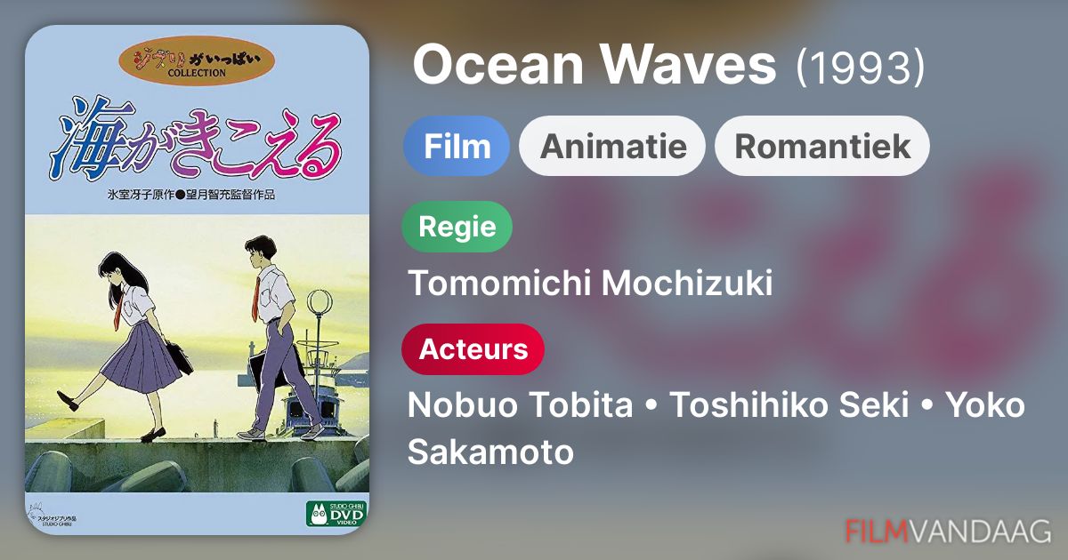 Ocean Waves (film, 1993) - FilmVandaag.nl