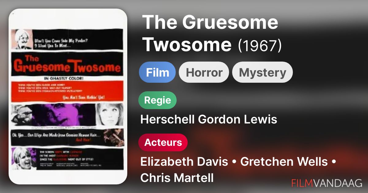 The Gruesome Twosome (film, 1967) - FilmVandaag.nl