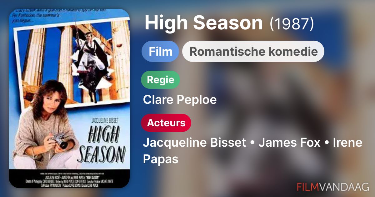 High Season (film, 1987) - FilmVandaag.nl