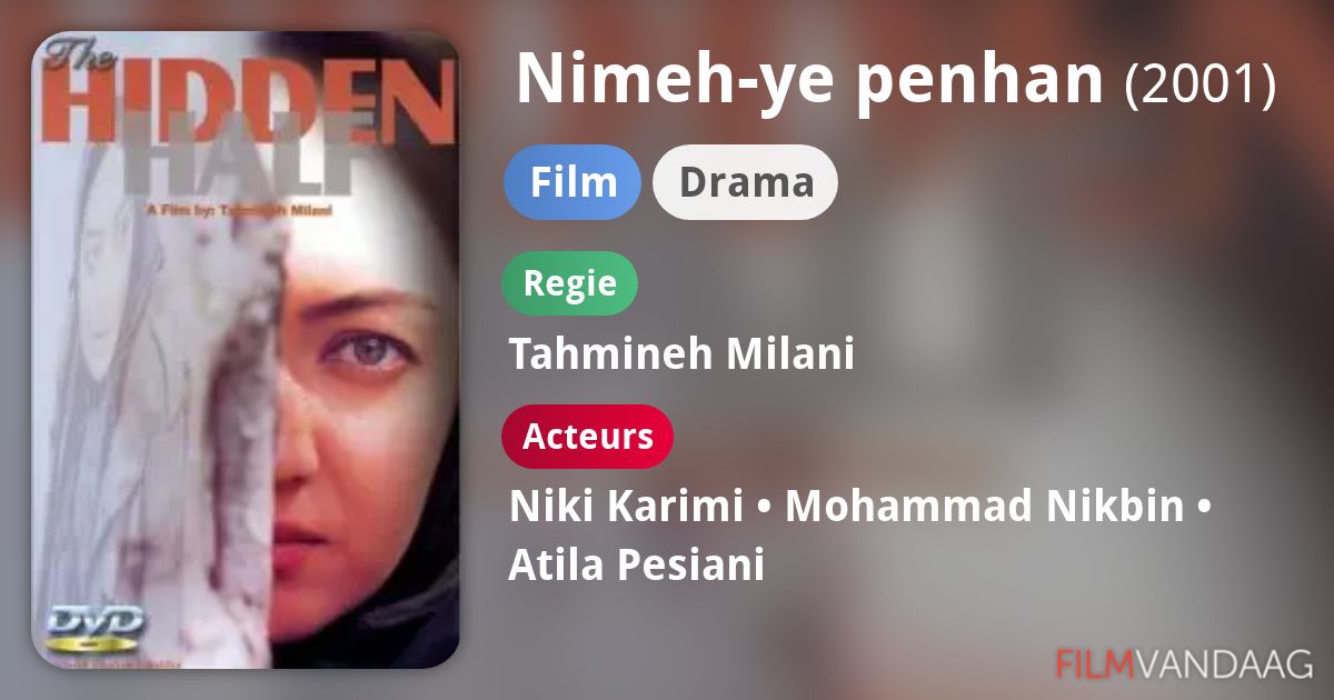 Nimeh-ye penhan (film, 2001) - FilmVandaag.nl