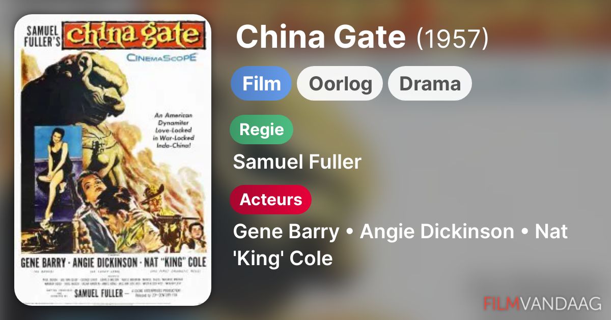 China Gate (film, 1957) - FilmVandaag.nl