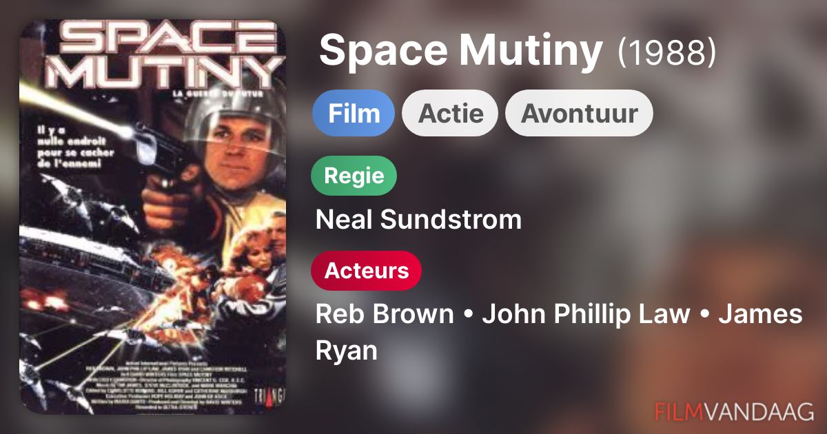 Space Mutiny (film, 1988) - FilmVandaag.nl