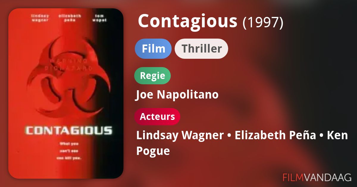 Contagious (film, 1997) - FilmVandaag.nl