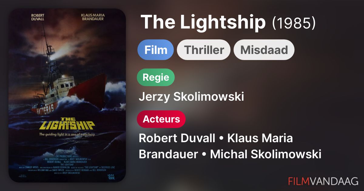 The Lightship (film, 1985) - FilmVandaag.nl