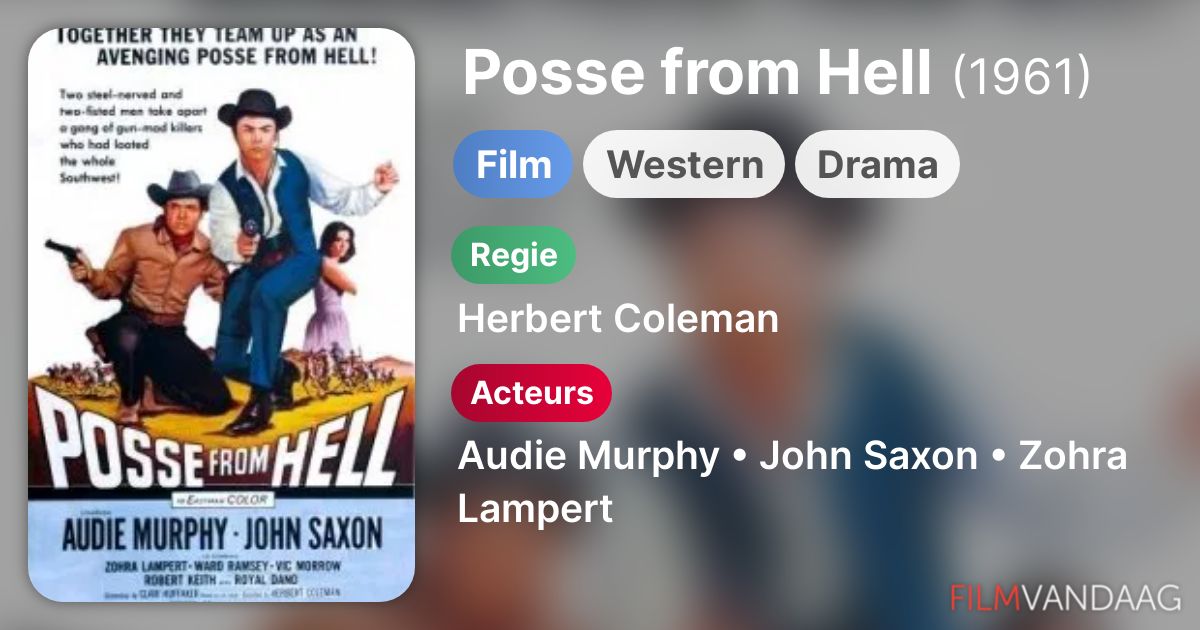 Posse from Hell (film, 1961) - FilmVandaag.nl