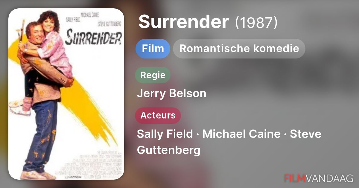 Surrender (film, 1987) - FilmVandaag.nl