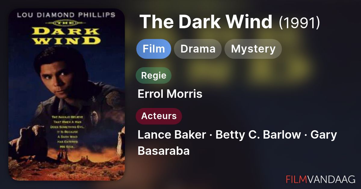 The Dark Wind (film, 1991) - FilmVandaag.nl