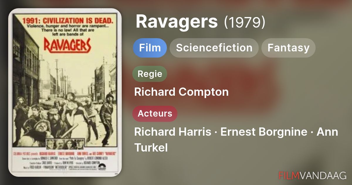Ravagers (film, 1979) - FilmVandaag.nl