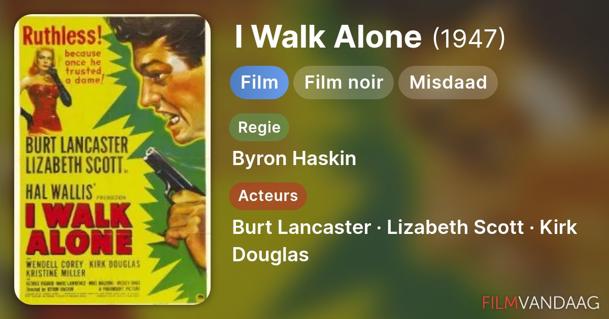 I Walk Alone (film, 1947) - FilmVandaag.nl