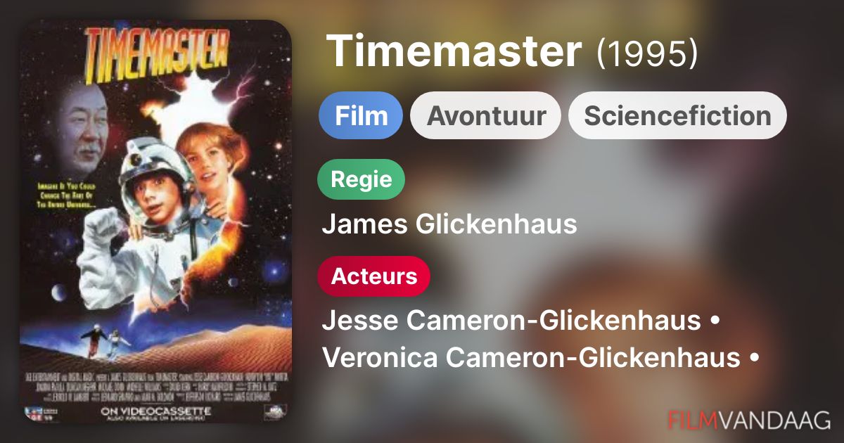 Timemaster (film, 1995) - FilmVandaag.nl