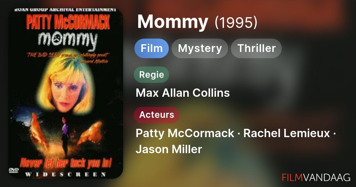 Mommy Film 1995 Filmvandaag Nl