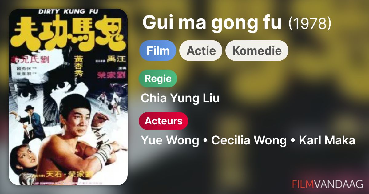 Gui ma gong fu (film, 1978) - FilmVandaag.nl
