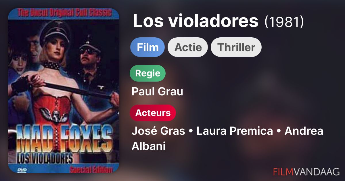 Los violadores (film, 1982) - FilmVandaag.nl