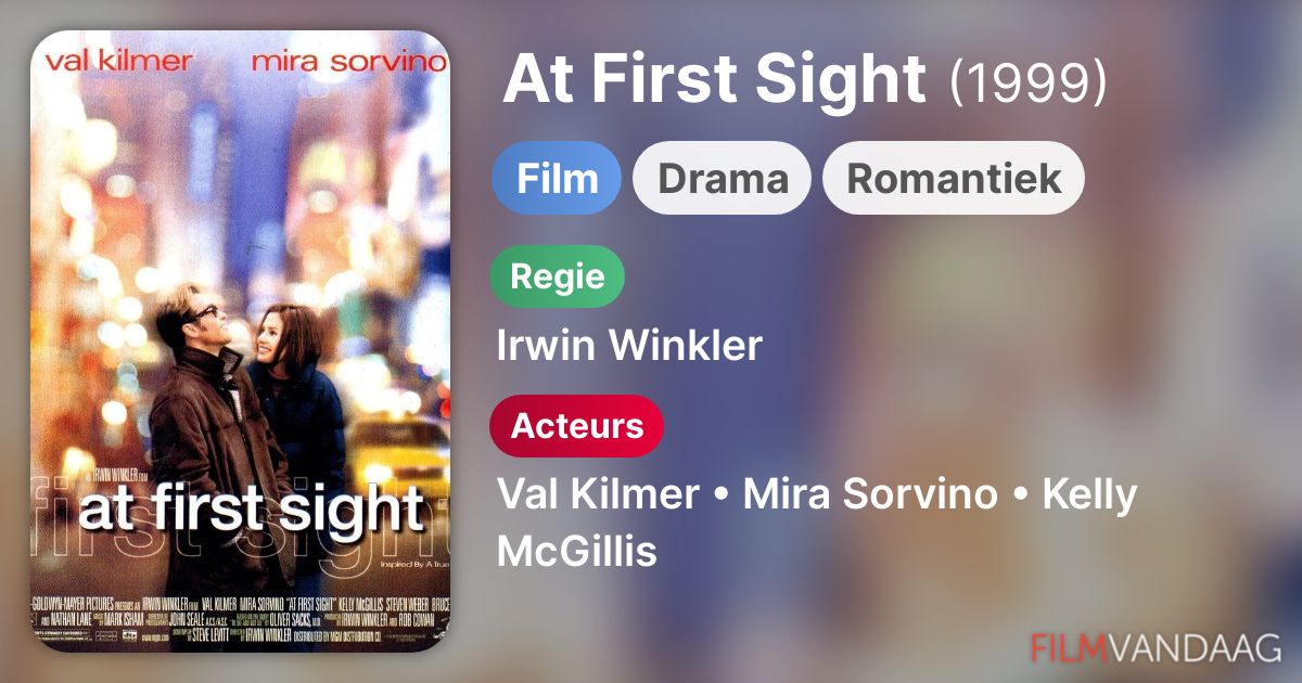 At First Sight (film, 1999) - FilmVandaag.nl