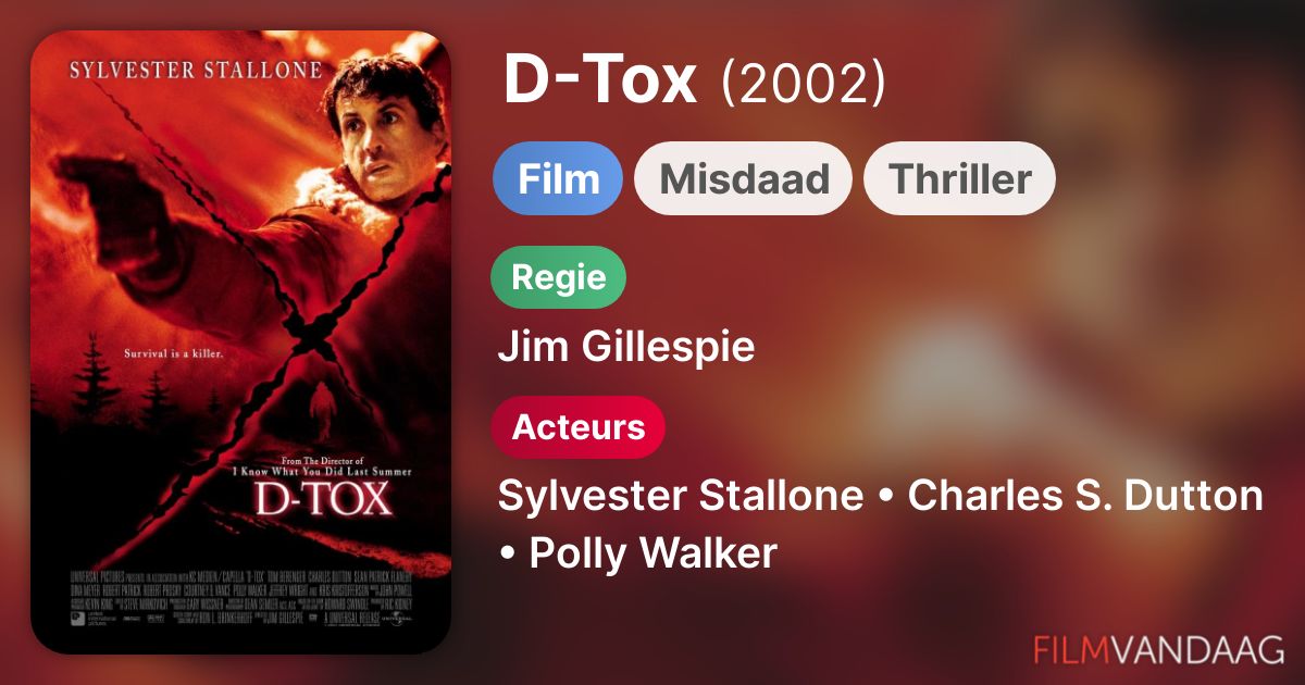 D-Tox (film, 2002) - FilmVandaag.nl