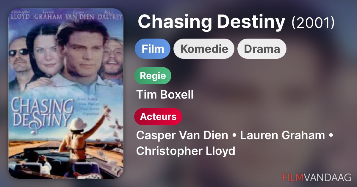 Chasing Destiny (film, 2001) - FilmVandaag.nl