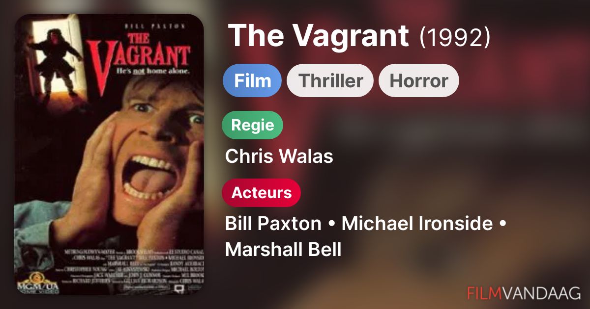 The Vagrant (film, 1992) - FilmVandaag.nl