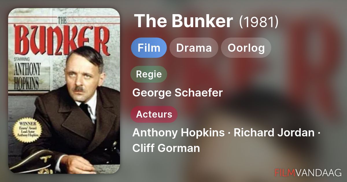 The Bunker (film, 1981) - FilmVandaag.nl