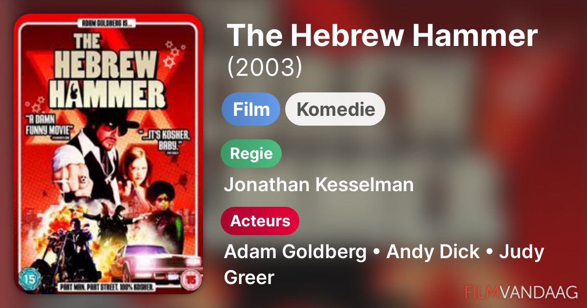 The Hebrew Hammer (film, 2003) - FilmVandaag.nl