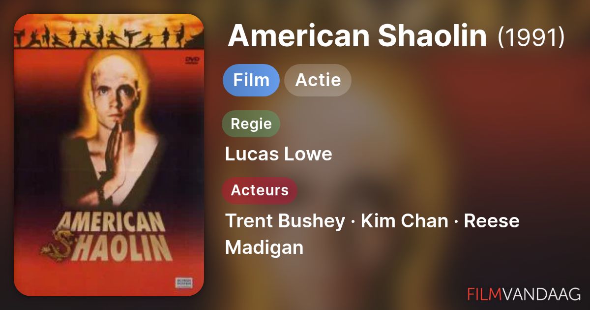 American Shaolin (film, 1991) - FilmVandaag.nl