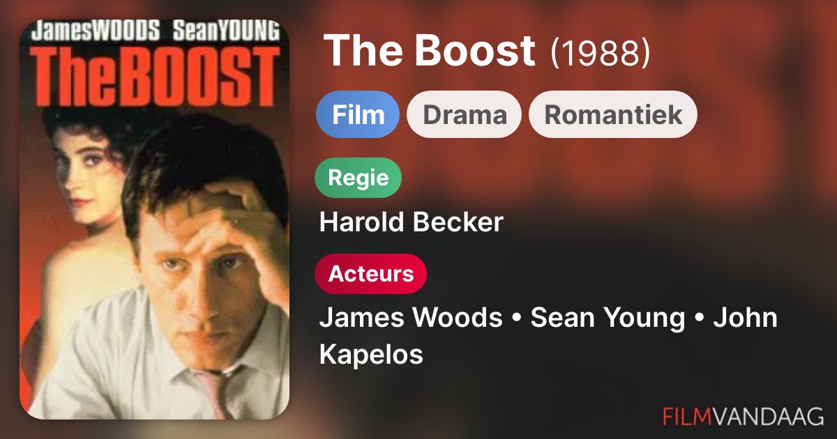 The Boost (film, 1988) - FilmVandaag.nl