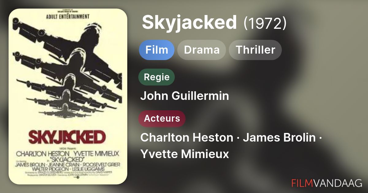 Skyjacked (film, 1972) - FilmVandaag.nl
