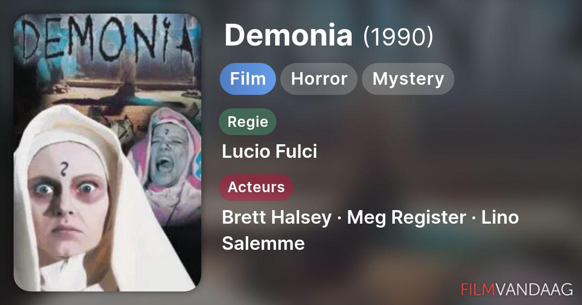 Demonia (film, 1990) - FilmVandaag.nl
