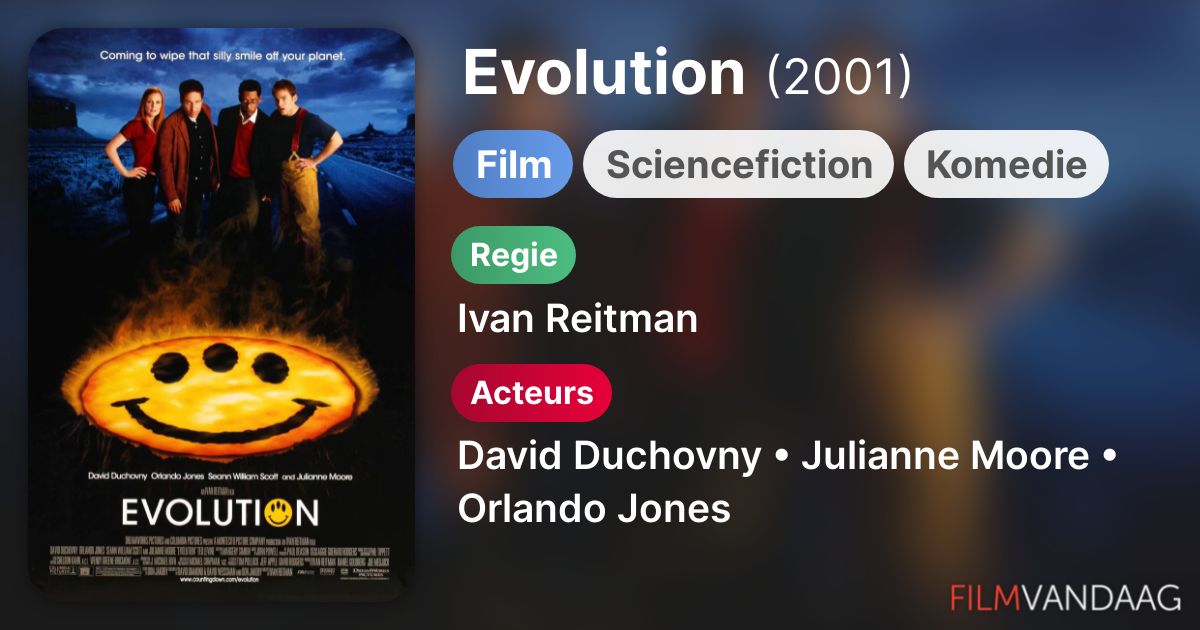 Evolution (film, 2001) - FilmVandaag.nl