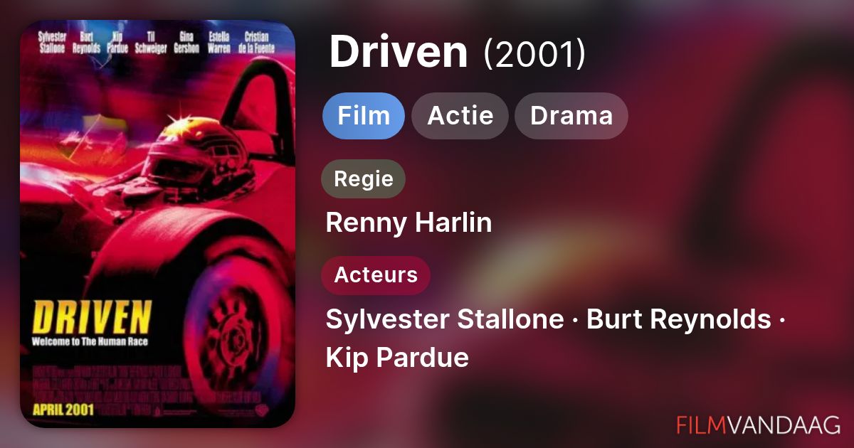 Driven (film, 2001) - FilmVandaag.nl