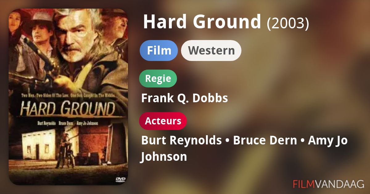 Hard Ground (film, 2003) - FilmVandaag.nl