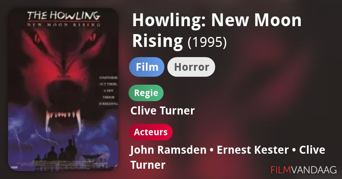 Howling: New Moon Rising (film, 1995) - FilmVandaag.nl