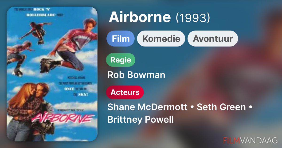 Airborne (film, 1993) - FilmVandaag.nl